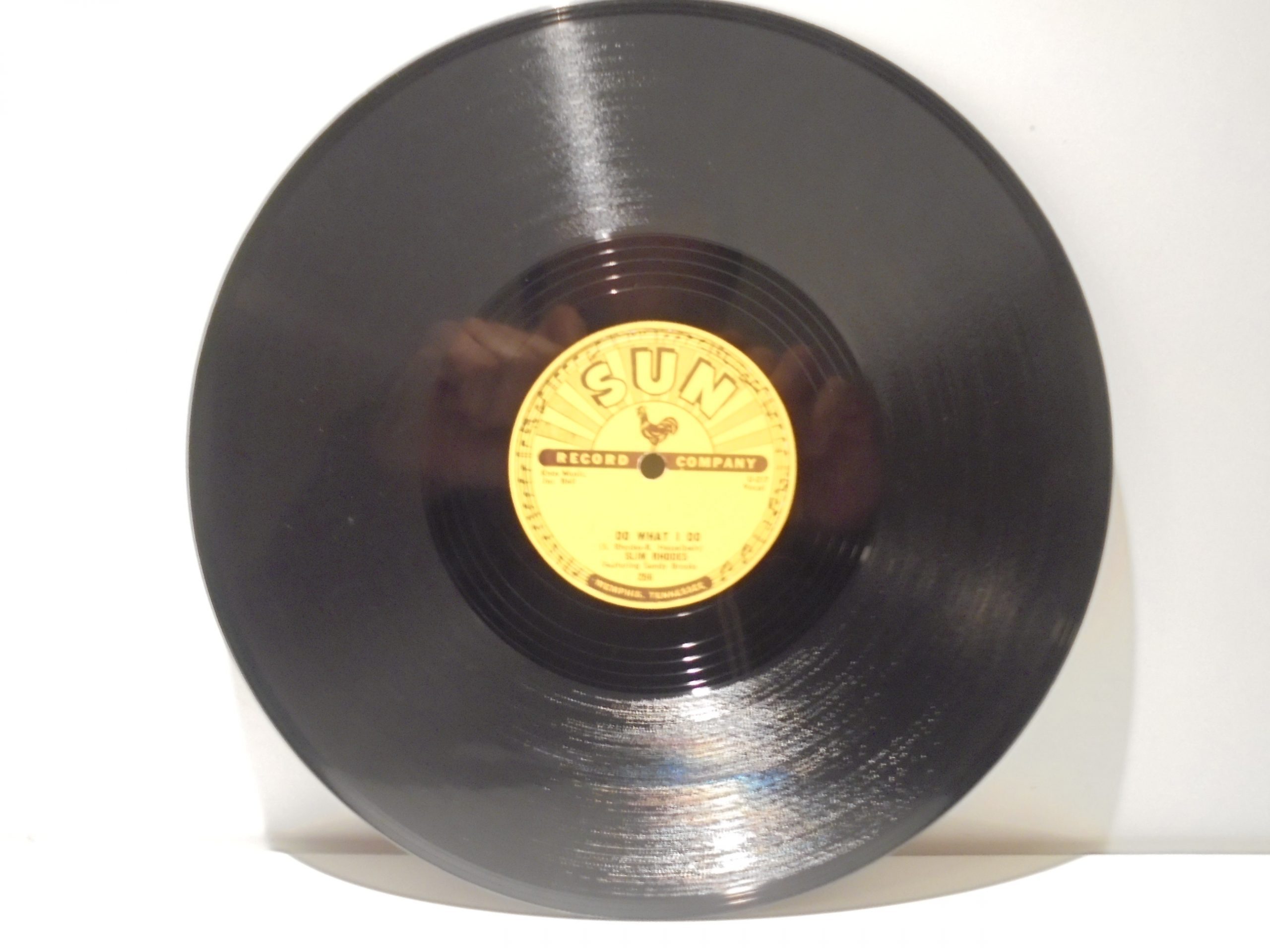 SLIM RHODES – SUN 256 (78 rpm) | Crazy Times Music