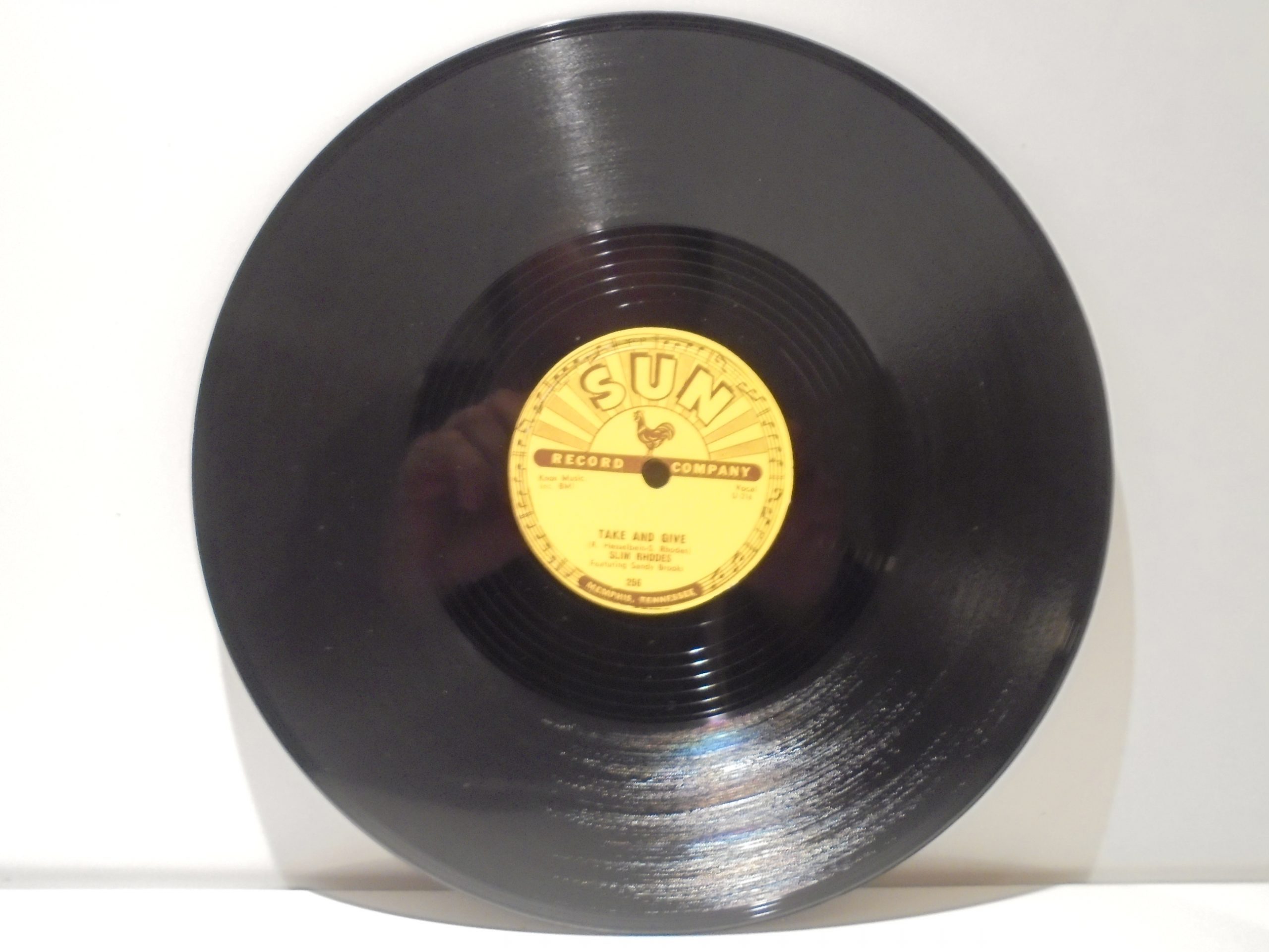 SLIM RHODES – SUN 256 (78 rpm) | Crazy Times Music