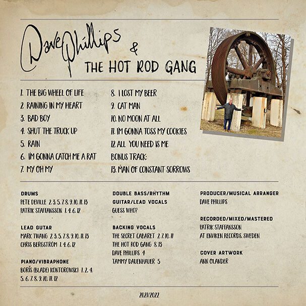 Dave Phillips & The Hot Rod Gang – The Big Wheel Of Life ( Vinyl, LP ...