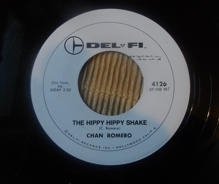 Chan Romero – The Hippy Hippy Shake (Vinyl, 7″, 45 RPM, Reissue ...