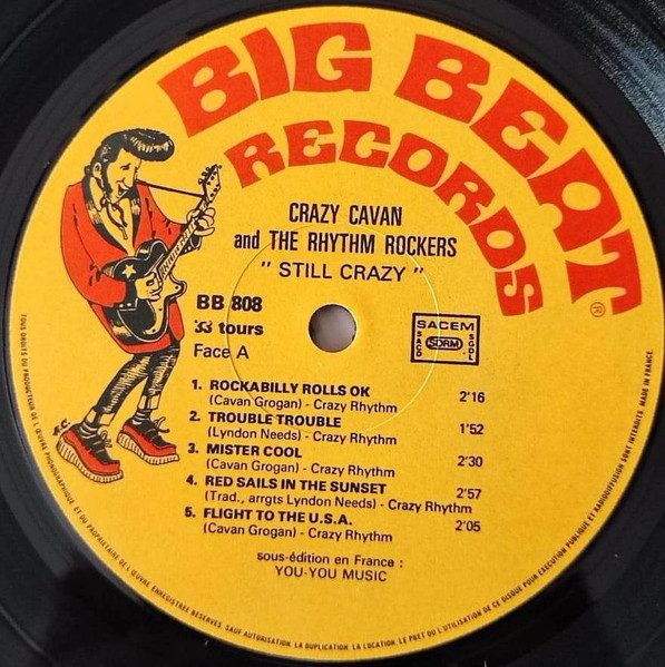 Crazy Cavan ‘n’ The Rhythm Rockers – STILL CRAZY ( 10 INCH/25 CM ...