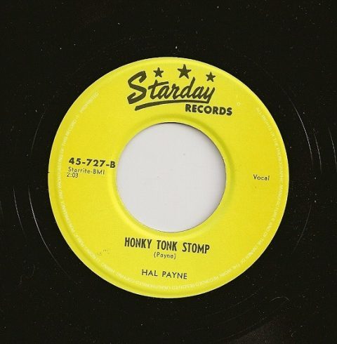 Hal Payne – Honky Tonk Stomp ( Vinyl, 7″, Reissue) Starday Records – 45 ...