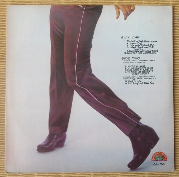 Elvis Presley – The Rockin’ Rebel (Vinyl LP,Gatefold cover) Golden ...