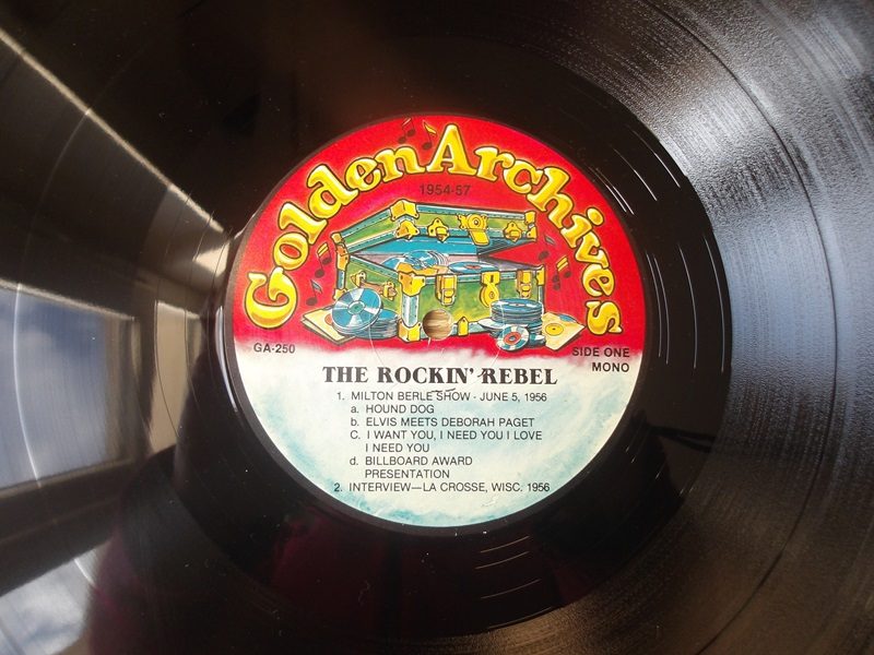 Elvis Presley – The Rockin’ Rebel (Vinyl LP,Gatefold cover) Golden ...